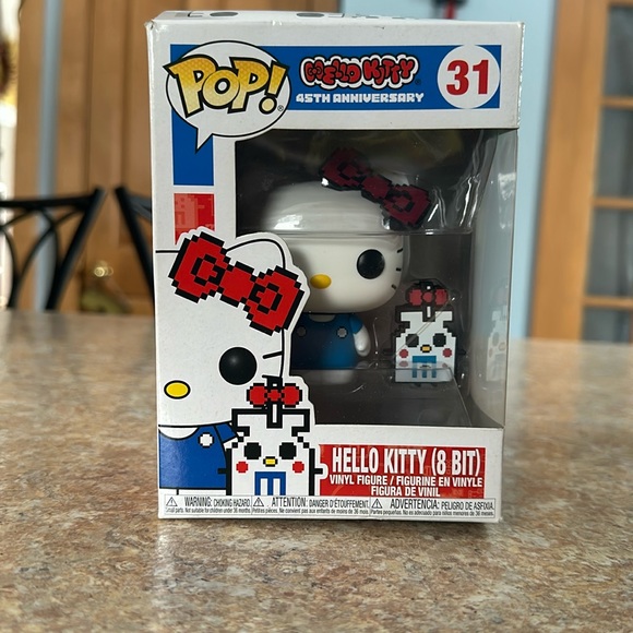 Funko | Other | Hello Kitty 8 Bit Number 3 Funko Pop | Poshmark
